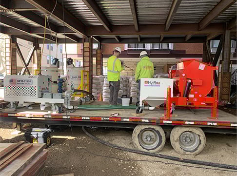 321E High Production Fireproofing Pump